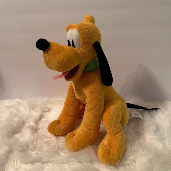 Disney | Toys | Disney Pluto Dog Doll Plush | Poshmark